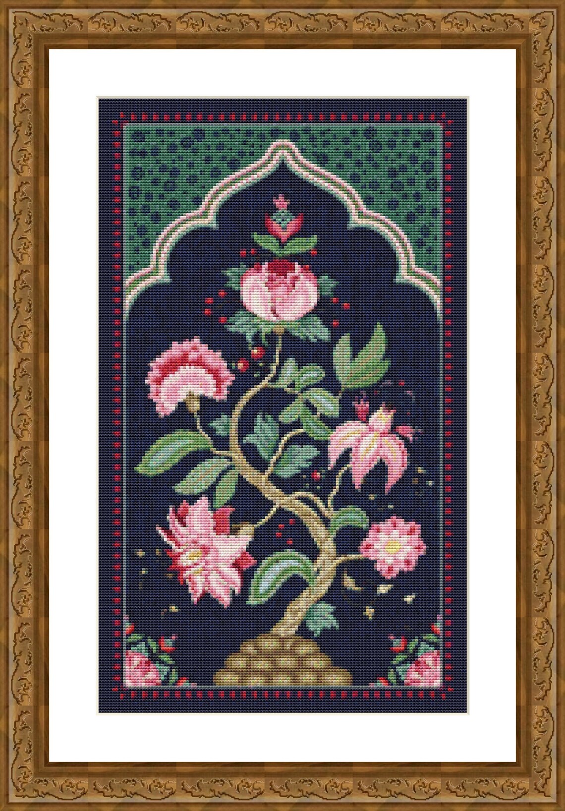 Tree of Life Counted Cross Stitch Pattern, Cross-stitch, Crossstitch ...