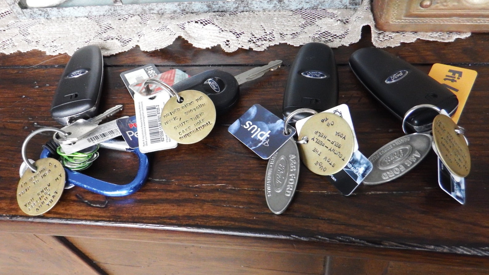 Voyage à Ikea Brass Key Tag Key Chain Made to Order Livraison - Etsy France