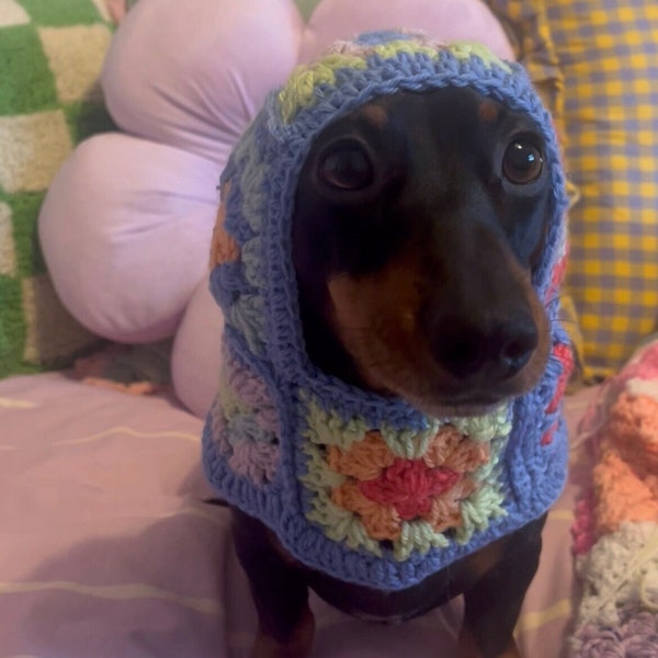 Knitted Dog Scarf - Etsy