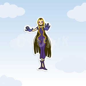Cute Fairy Cartoon Sticker: Trix, Laptop Sticker, Vinyl Sticker - Etsy