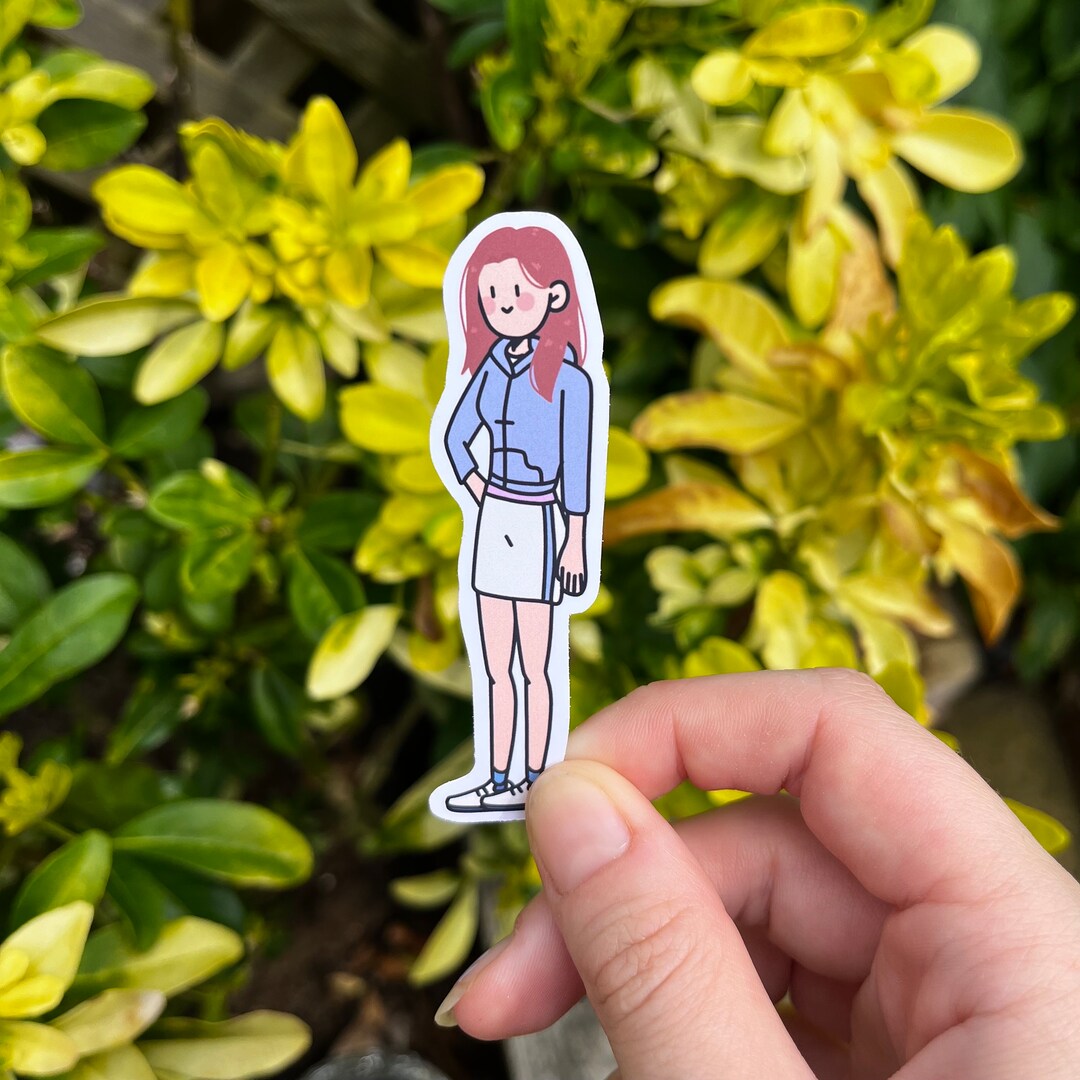 Cute 6teen Cartoon Sticker: Jen Laptop Sticker, Vinyl Sticker - Etsy