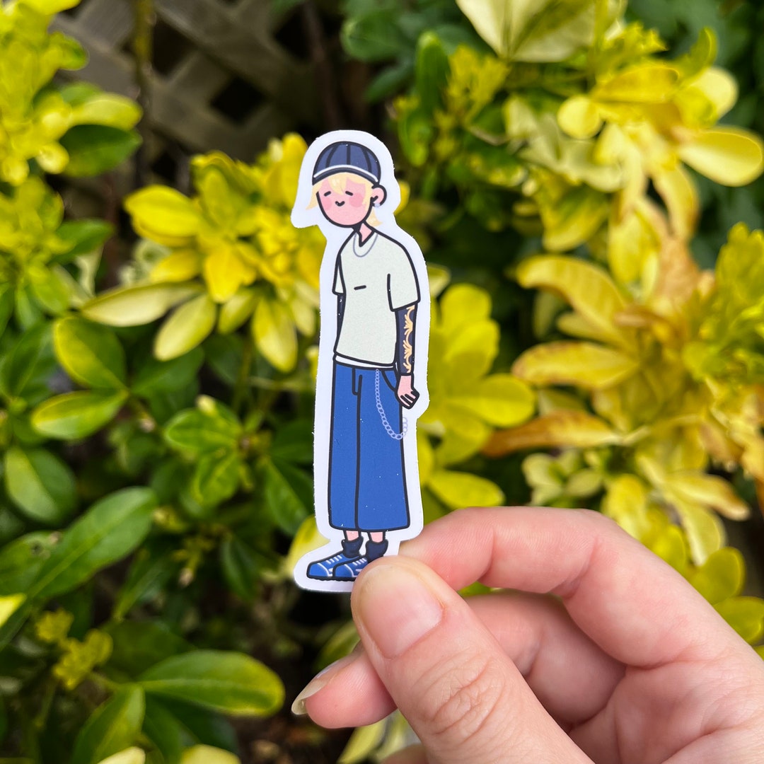 Cute 6teen Cartoon Sticker: Jude Laptop Sticker, Vinyl Sticker - Etsy