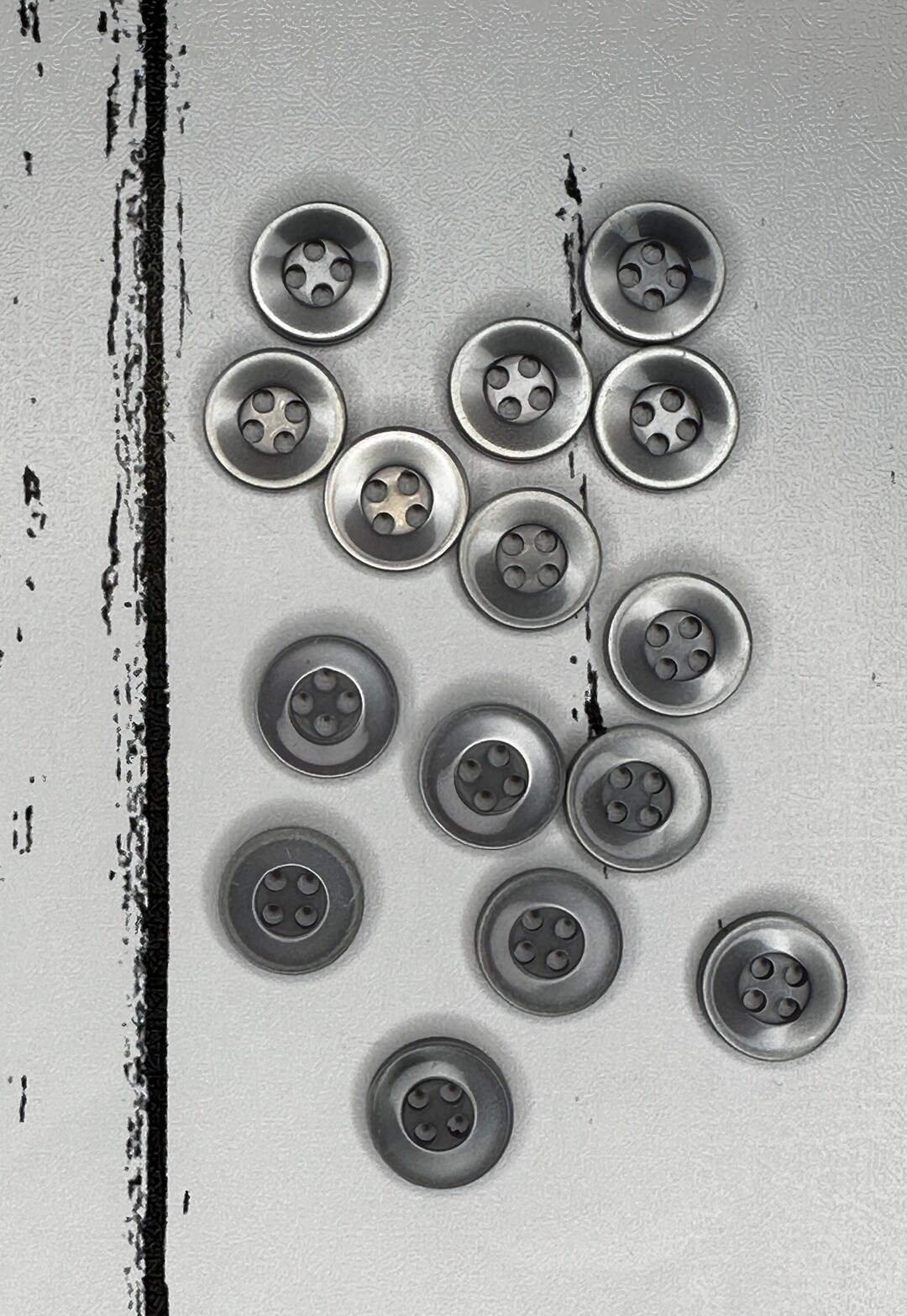 15 NPS Gray Buttons - From National Park Uniform Shirt - Etsy