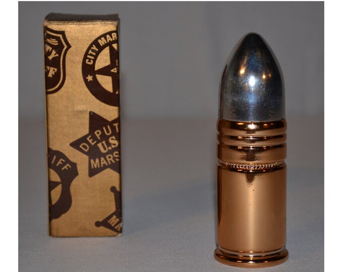 NEW IN BOX Vintage Bullet wild West Cologne Bottle - Etsy