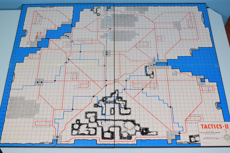 Tactics 2 - Avalon Hill 1961 War Strategy Board Game - Etsy
