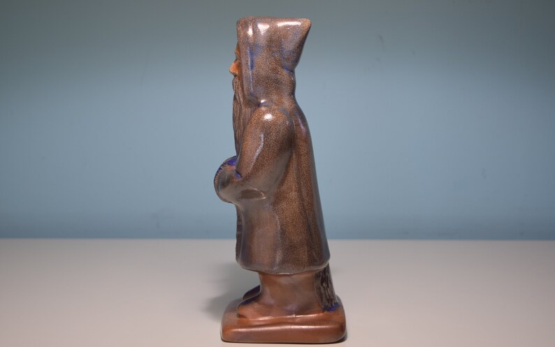 Unique Wizard Figurine Hand Painted & Signed - Etsy