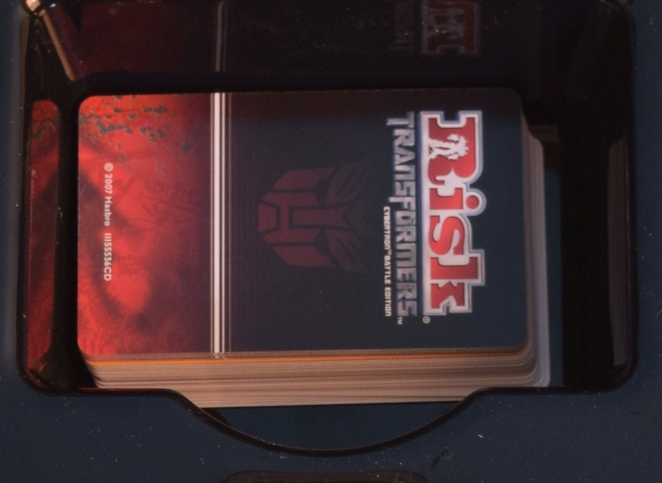 Risk Transformers Cybertron Battle Edition War Strategy Board Game ...