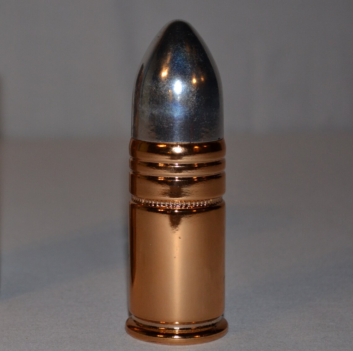 NEW IN BOX Vintage Bullet wild West Cologne Bottle Metallic Finish Rare ...