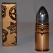 NEW IN BOX Vintage Bullet wild West Cologne Bottle Metallic Finish Rare ...
