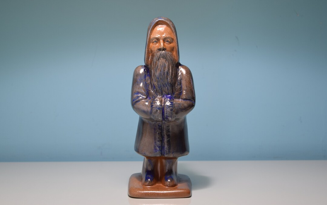 Unique Wizard Figurine - Hand Painted & Signed - Etsy