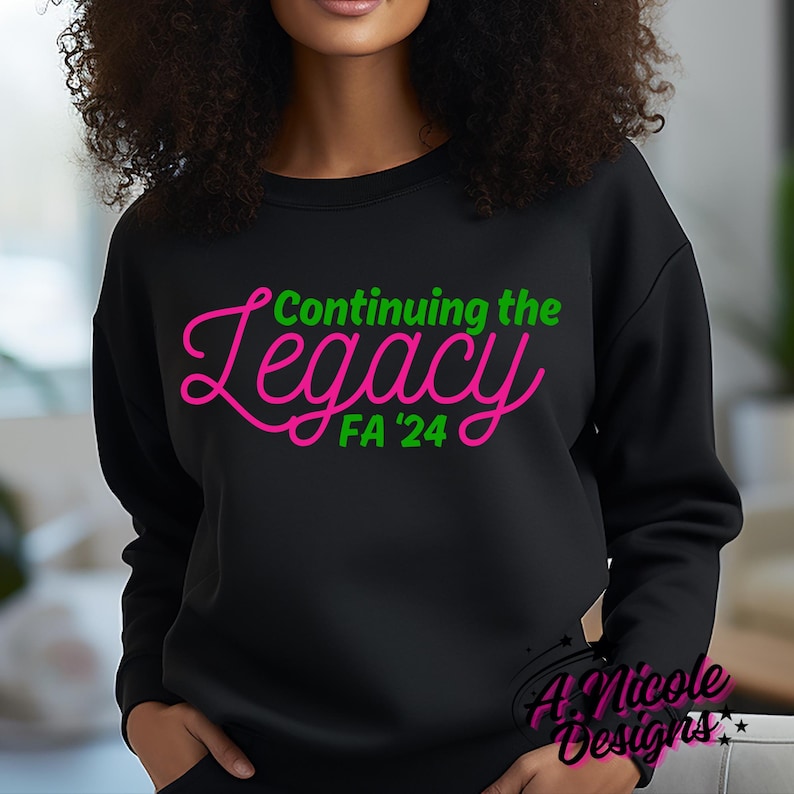 Continuing Legacy Shirt Personalized | Alpha Kappa Alpha Sorority | AKA ...