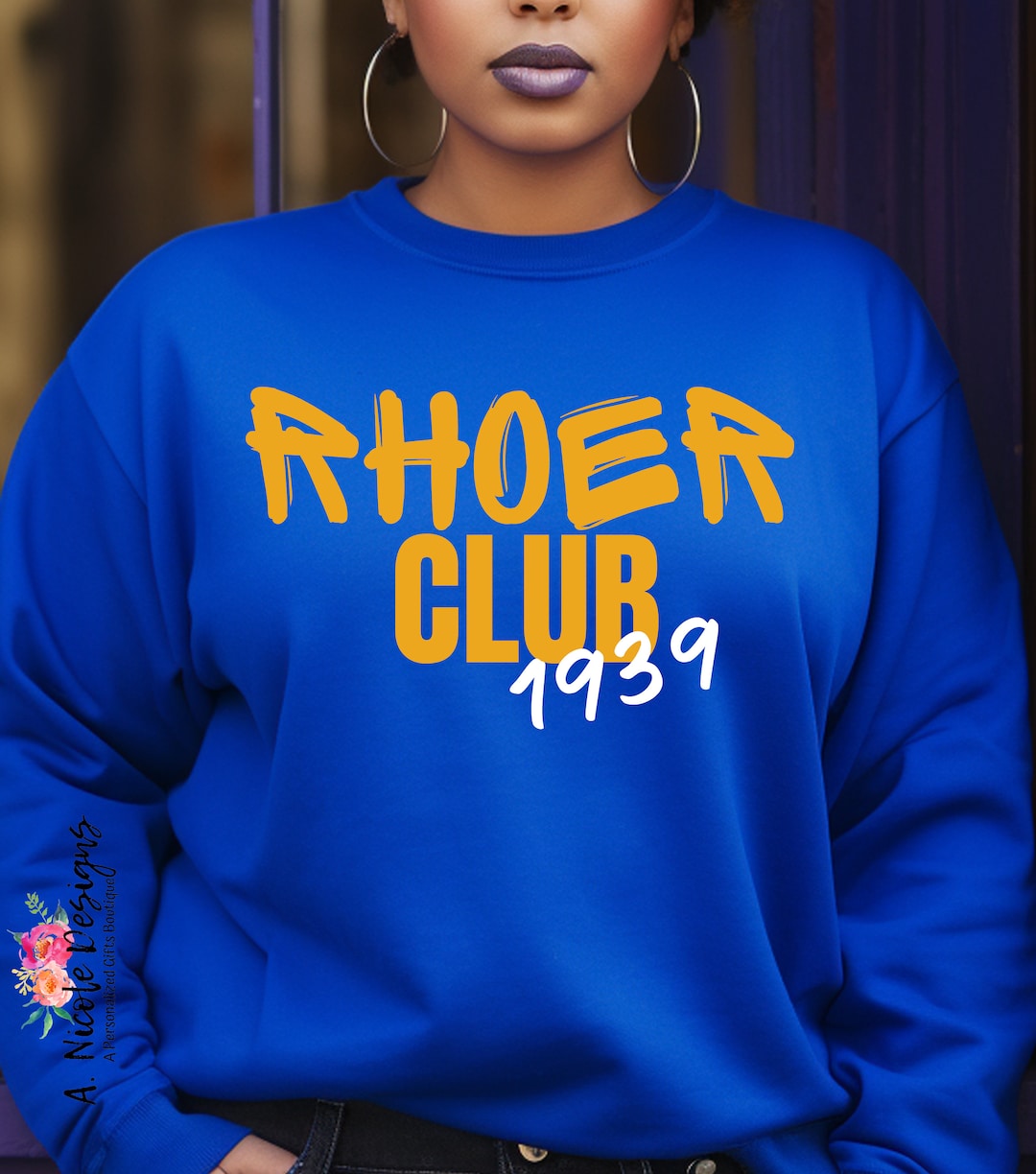 Rhoer Club 1939 Sweatshirt + T-shirt - Etsy