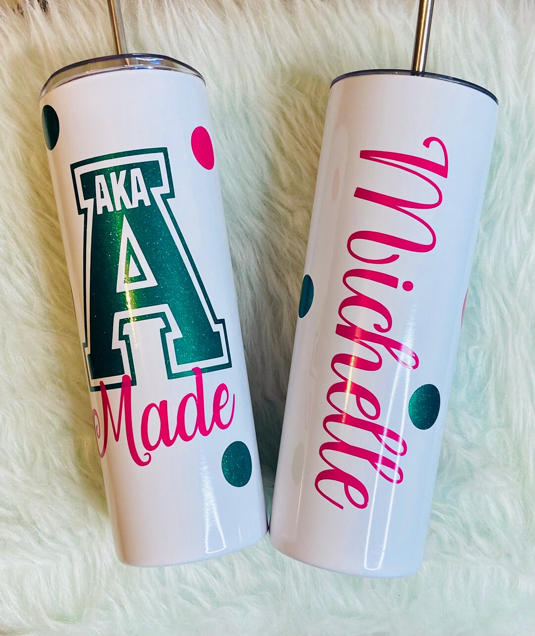 Alpha Kappa Alpha Tumbler, AKA Sorority Girl Gift - Etsy