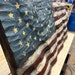 XL Wood Wavy Textured Flag- XL Large - Etsy