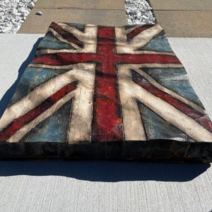 Wavy Union Jack Flag - Etsy