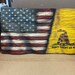 Textured Wood Wavy Flag Large - Etsy