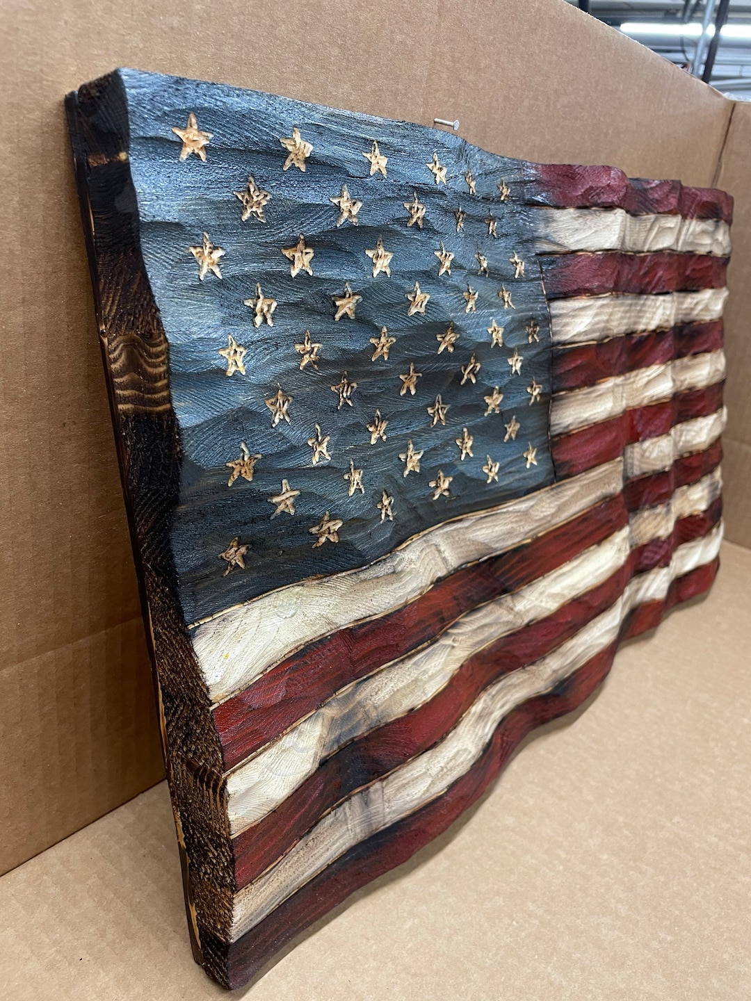Textured Wavy Flag - Small - Etsy
