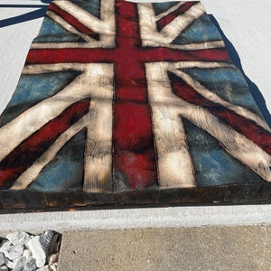 Wavy Union Jack Flag - Etsy