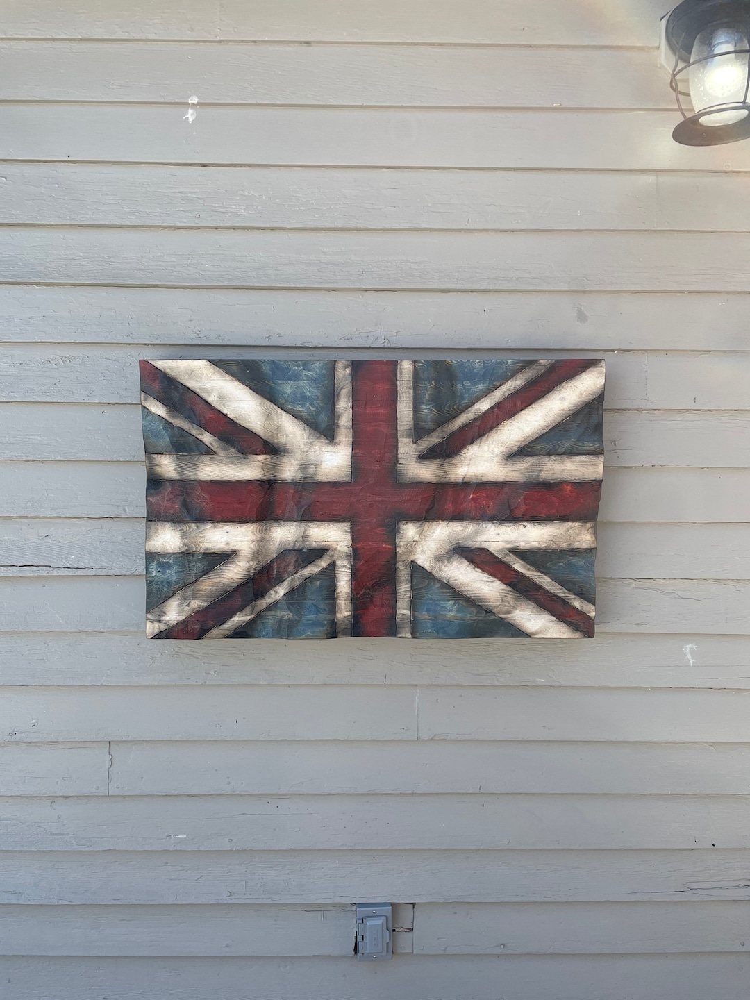 Wavy Union Jack Flag - Etsy