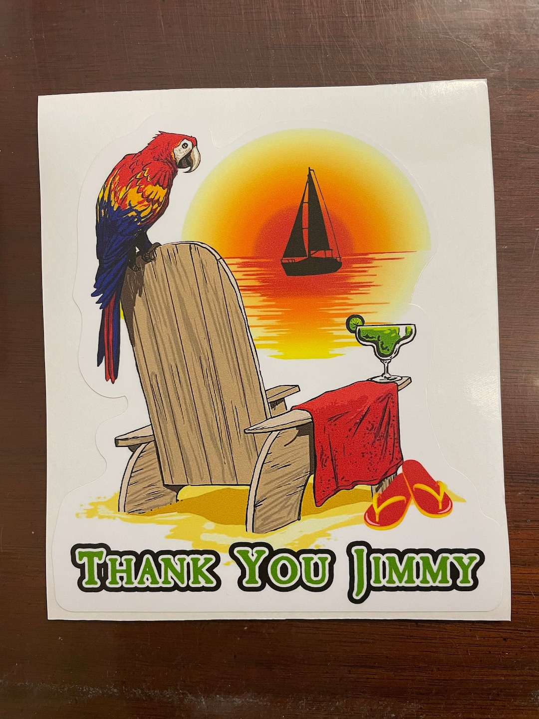Thank You Jimmy - Etsy