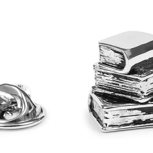 Book Lapel Pin CC375 Reading Literature and Education | Etsy