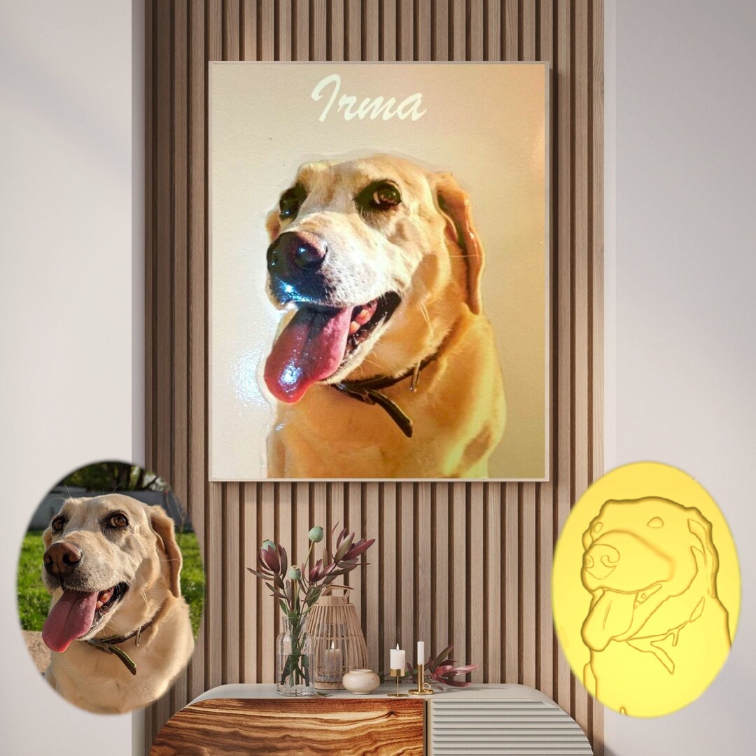 Custom 3D Pet Portraits - Capture the Essence of Your Beloved Pets in ...