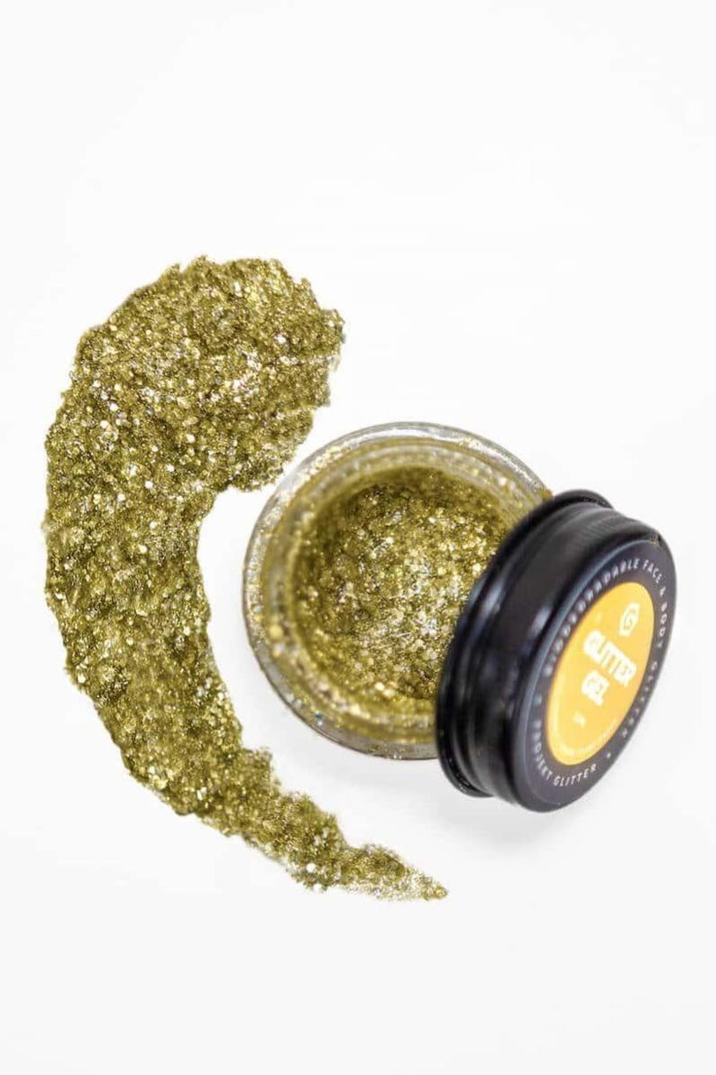 Gold Glitter Gel - Etsy
