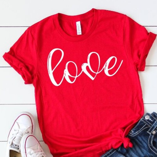 Valentines Day Shirt Womens Valentines Tee Etsy