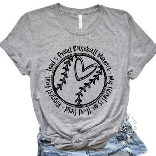 Baseball Shirts Baseball Biggest Fan Shirt Baseball Tees - Etsy