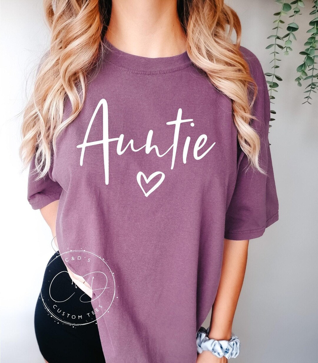 Aunt Shirt - Comfort Color Aunt Shirt - Auntie Shirt - New Aunt Tee ...