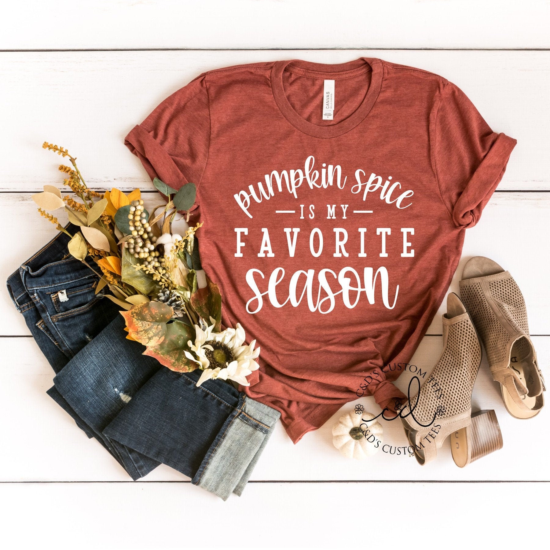 Fall Shirts - Fall Pumpkin Shirts - Thanksgiving Tee - Cute Fall Shirts ...