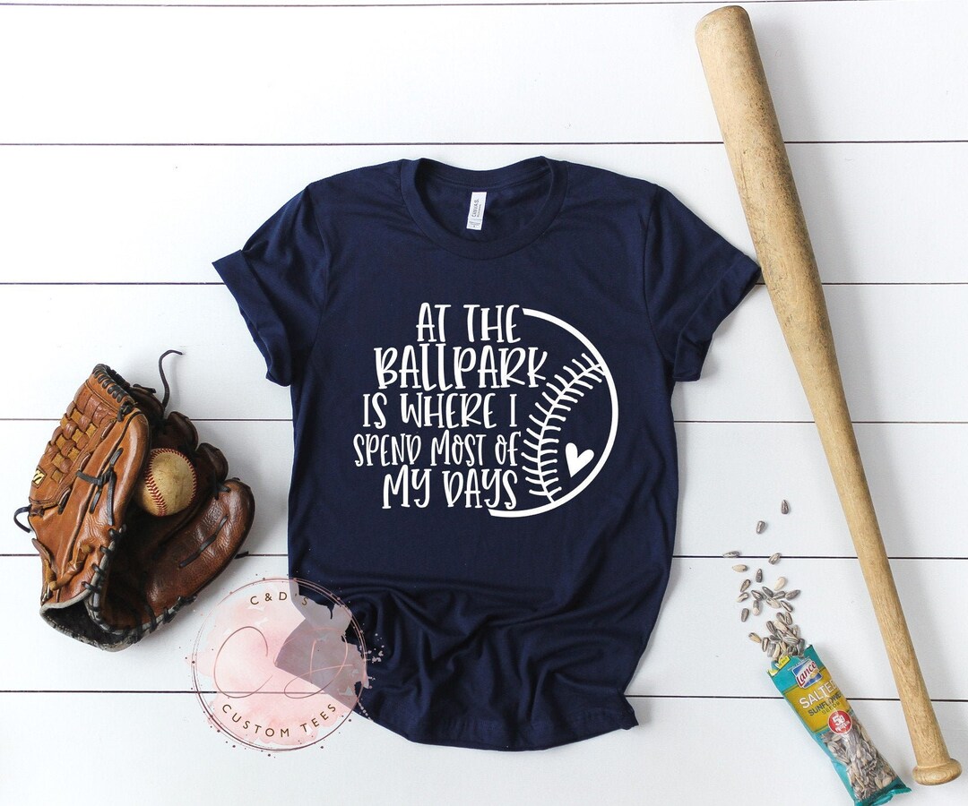 Baseball Shirts - at the Ballpark Baseball Shirts - Baseball Tees ...