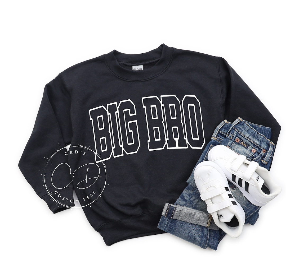 Big Bro Shirts - Big Brother Crewneck - Sibling Shirts - Pregnancy ...