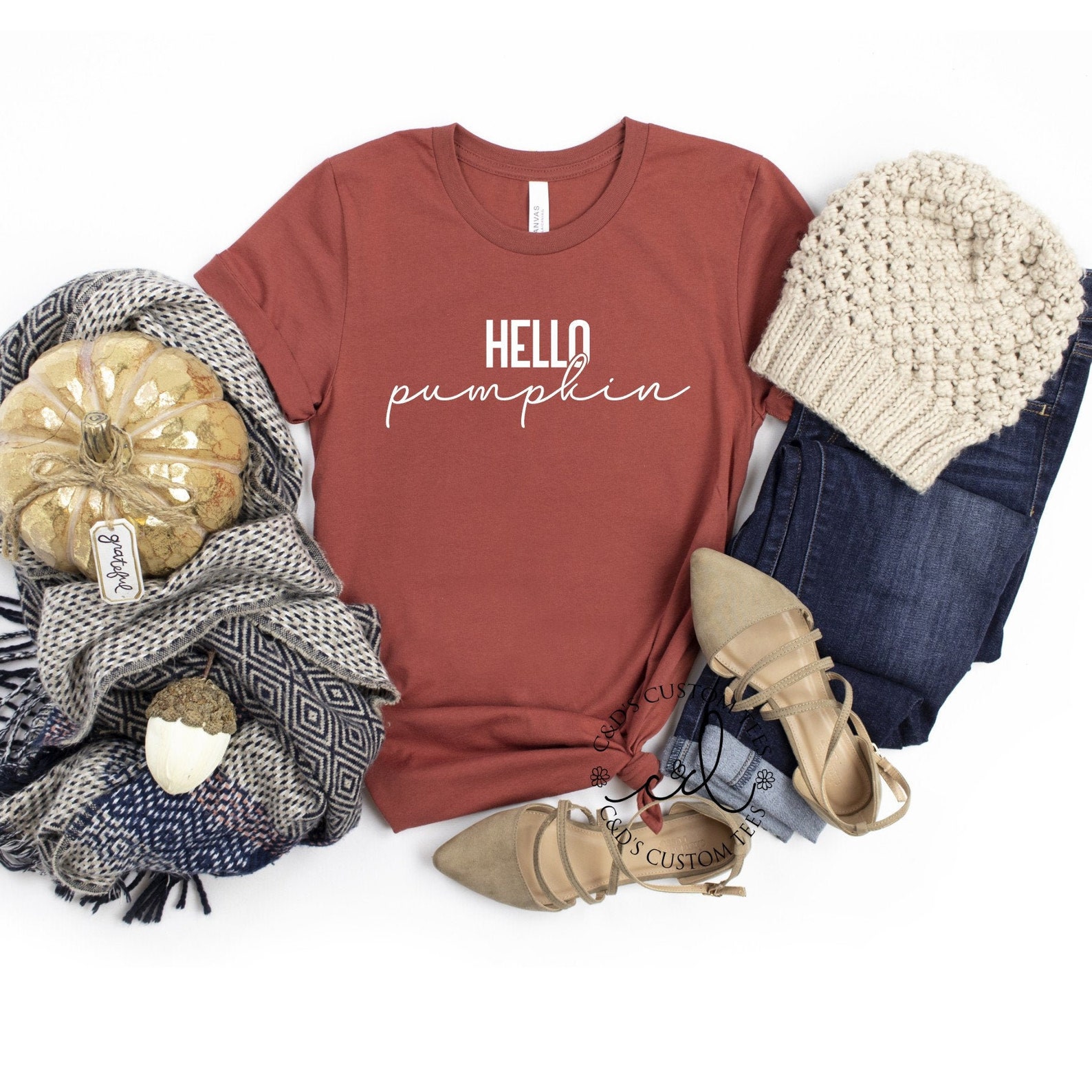 Fall Shirts Fall Pumpkin Shirts Thanksgiving Tee Cute - Etsy