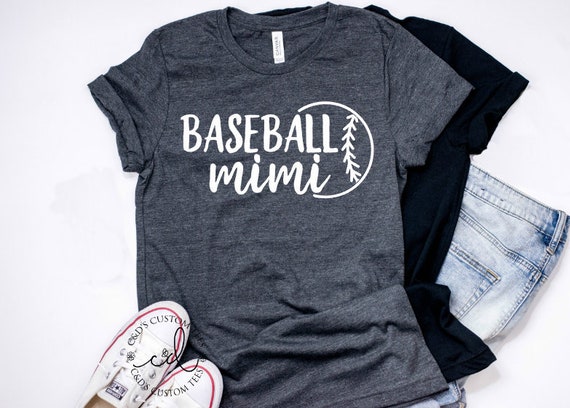 Baseball Shirt Baseball Mimi Shirt Baseball Tees Mom - Etsy
