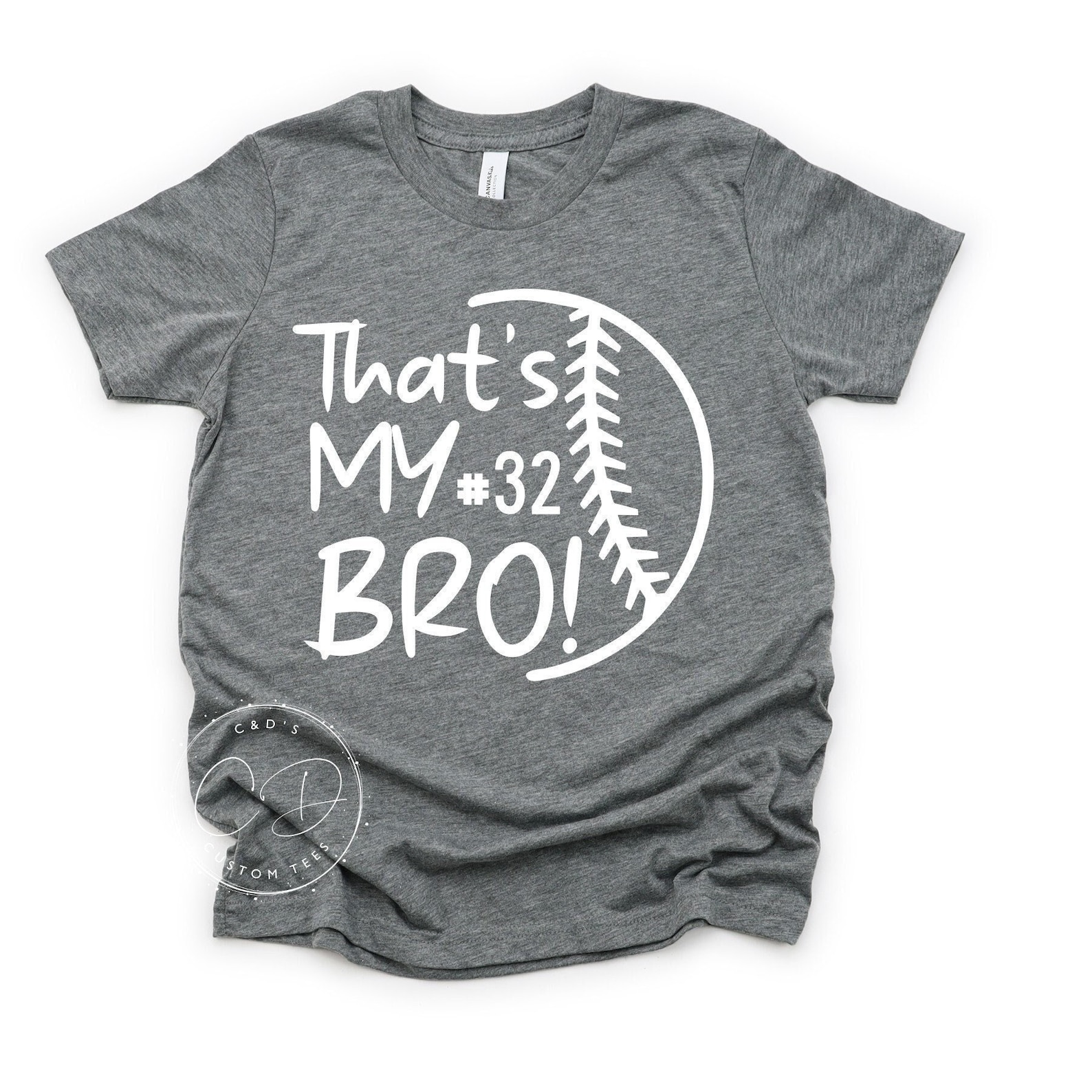 That's My Bro Shirt Baseball Sibling Shirts Baseball - Etsy