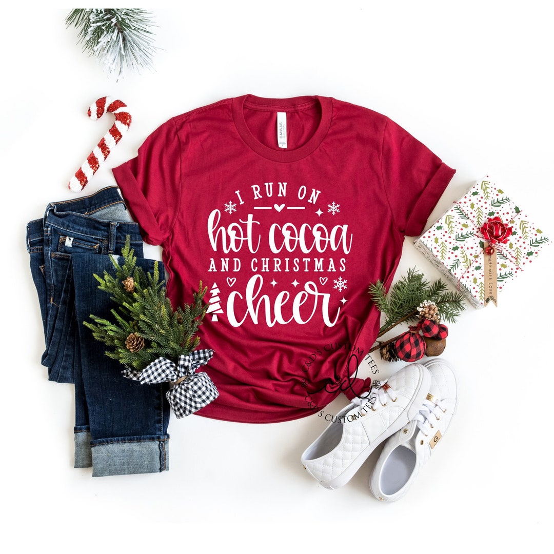 Christmas Tees - Merry Christmas Shirt - Christmas Cheer Shirts ...