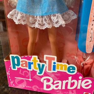 Vintage Party Time Barbie Special Edition Blonde New in the Box Mattel ...