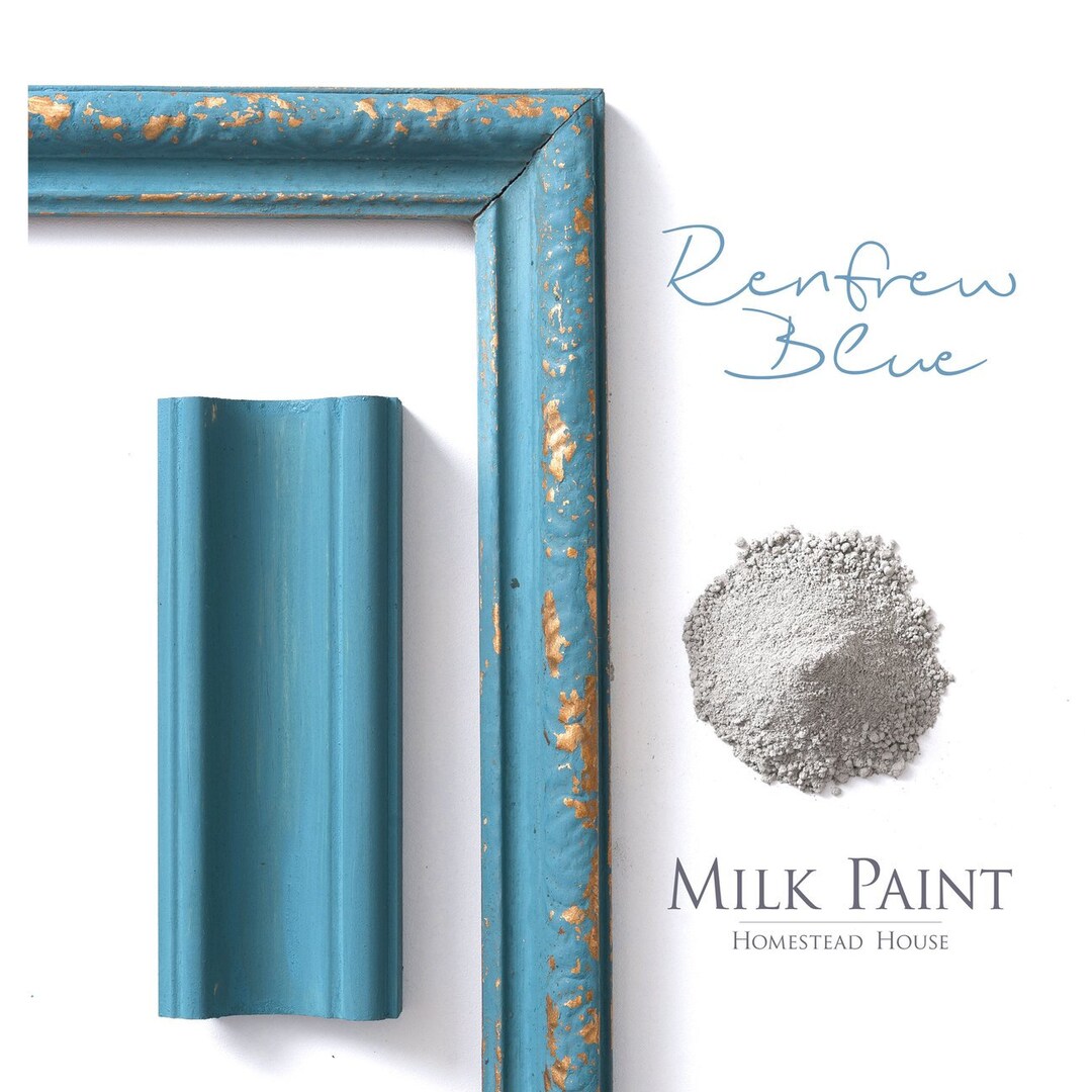 Renfrew Blue Milk Paint by Homestead House Quart or Tester You Choose ...