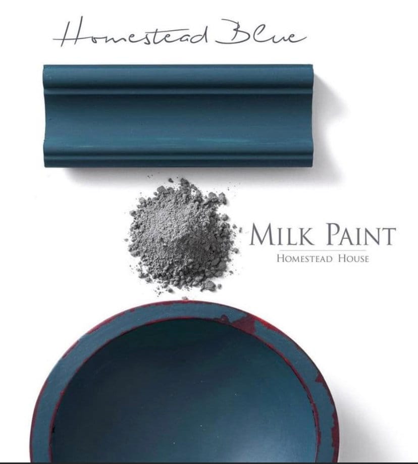 Homestead Blue Milk Paint by Homestead House Quart or Tester You Choose ...