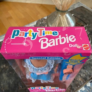 Vintage Party Time Barbie Special Edition Blonde New in the Box Mattel ...