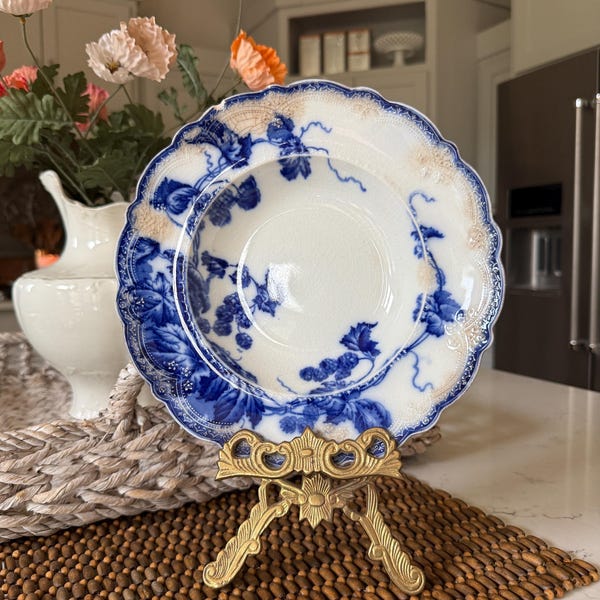 Flow Blue China - Etsy