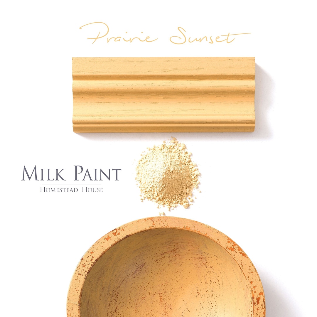 Prairie Sunset Milk Paint Sample 50 Gram by Homestead House - Etsy