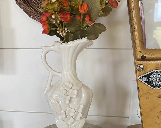 Vintage Ardalt Japan Lenwile Porcelain Verithin Pitcher or Vase With ...