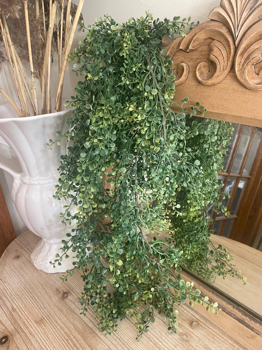 Green Soft Foliage Hanging Floral Greenery 28 Inches for Arrangements ...