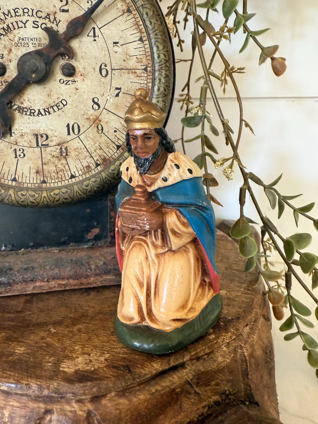 Vintage Wiseman King Made in Western Germany From Nativity Great Home ...