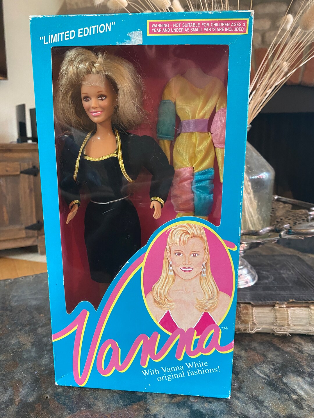 Vintage Vanna White Limited Edition Doll With Original Fashions Outfits ...