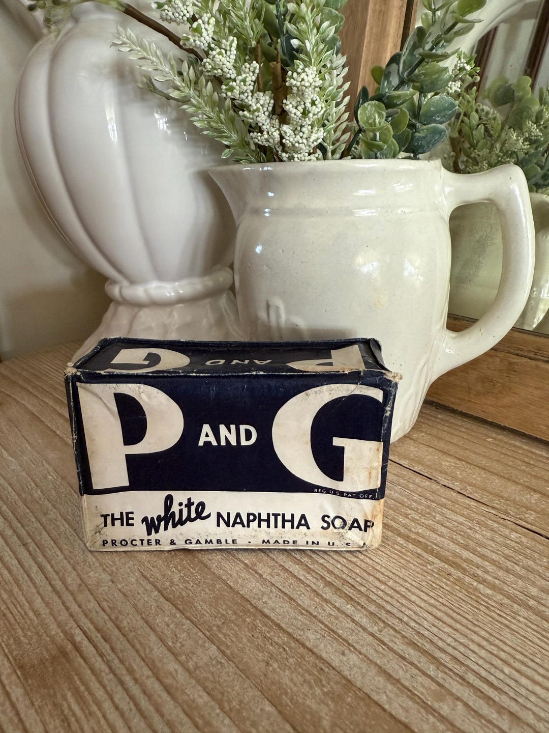 Vintage Bar of P&G Soap Procter and Gamble the White Naphtha Soap Made ...
