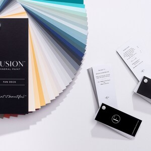 Fusion Mineral Paint Color Fan Deck - Etsy