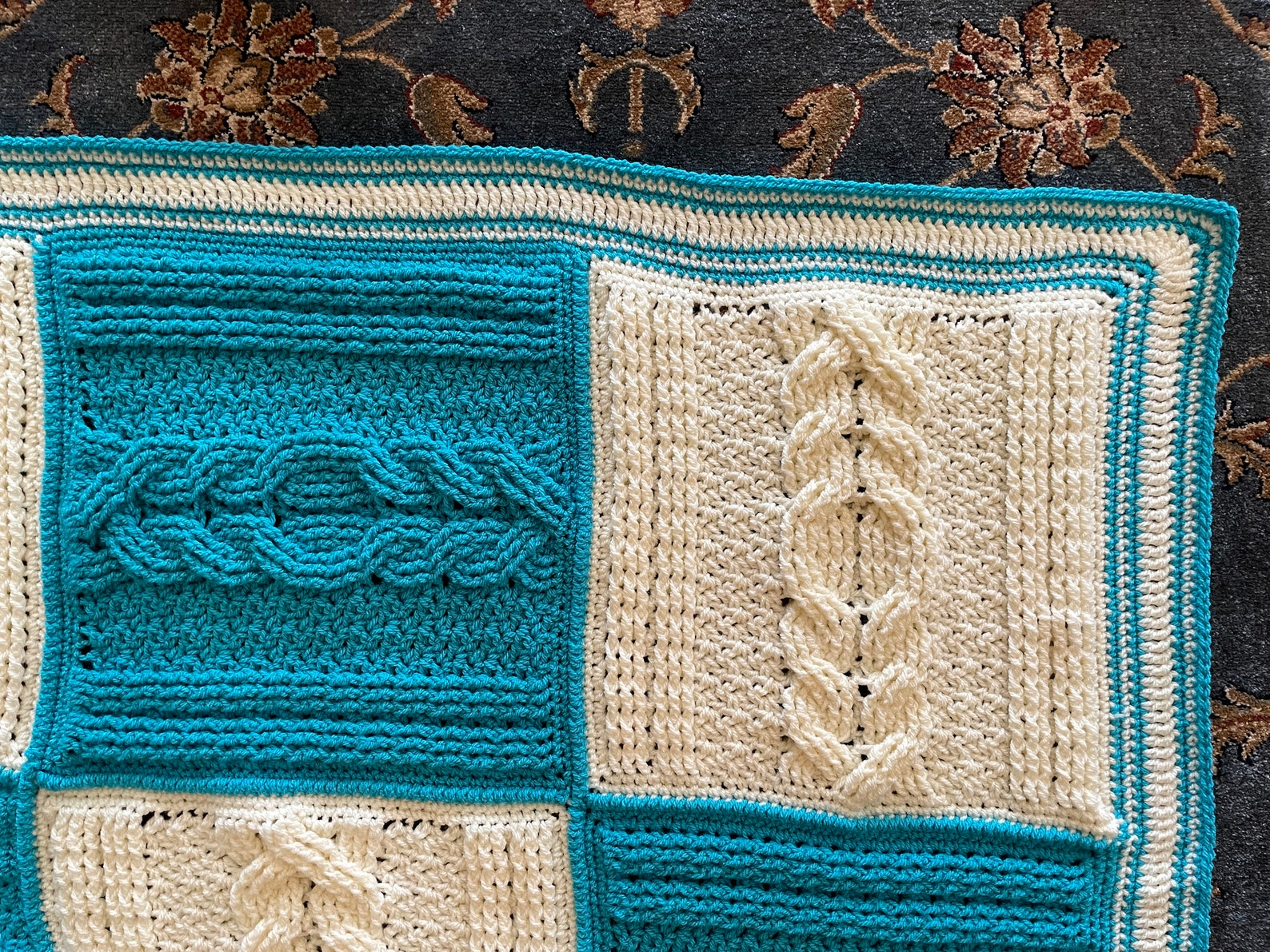 Cable Love Throw - Etsy
